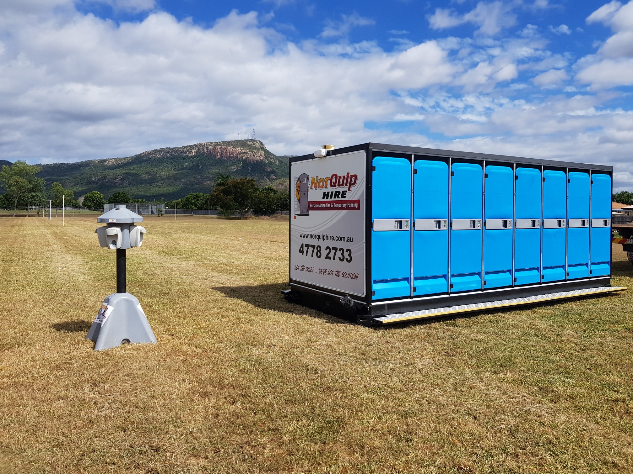 16 Pan Toilet Block - Norquip Hire NQ Pty Ltd