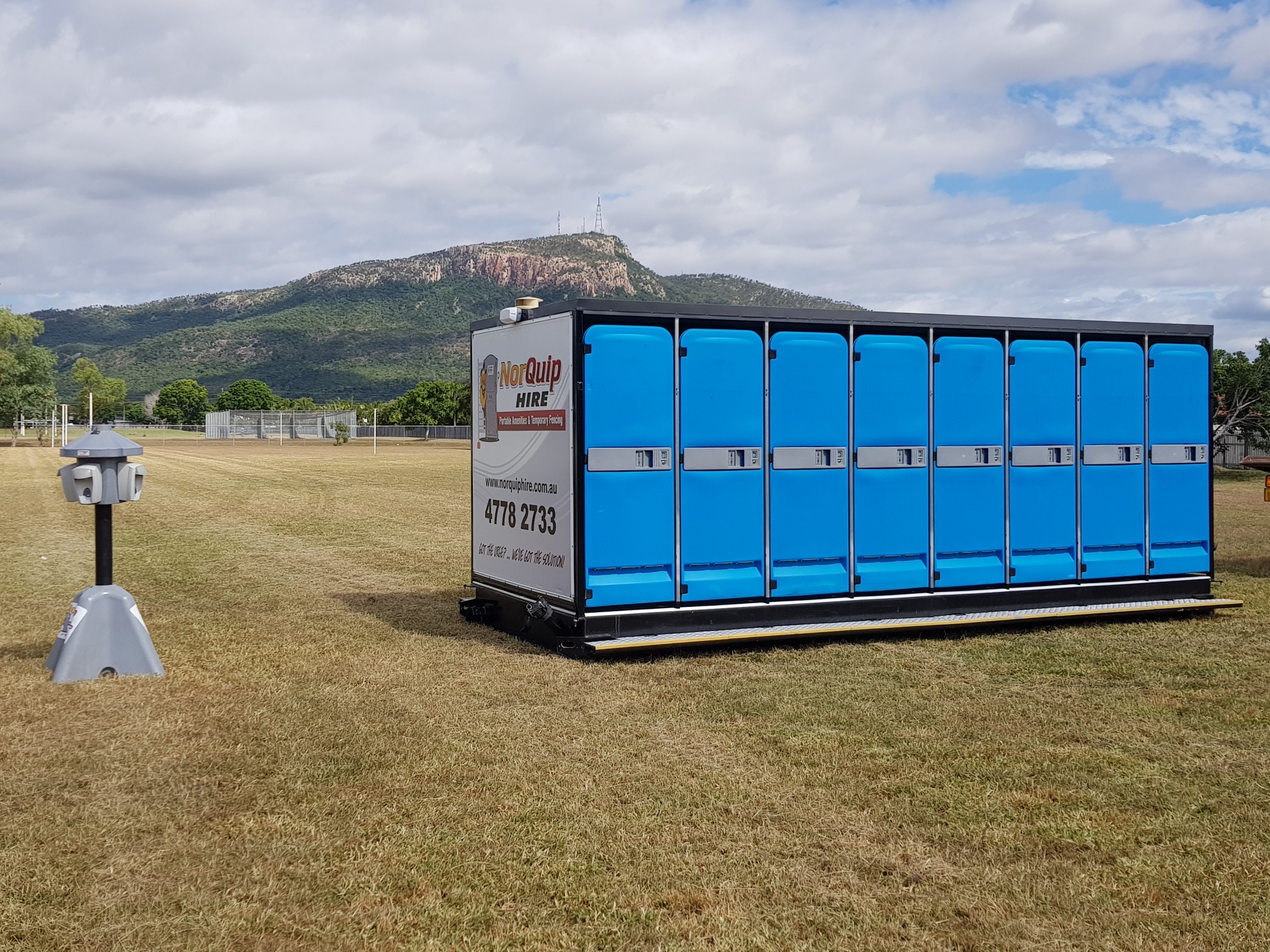 16 Pan Toilet Block - Norquip Hire NQ Pty Ltd